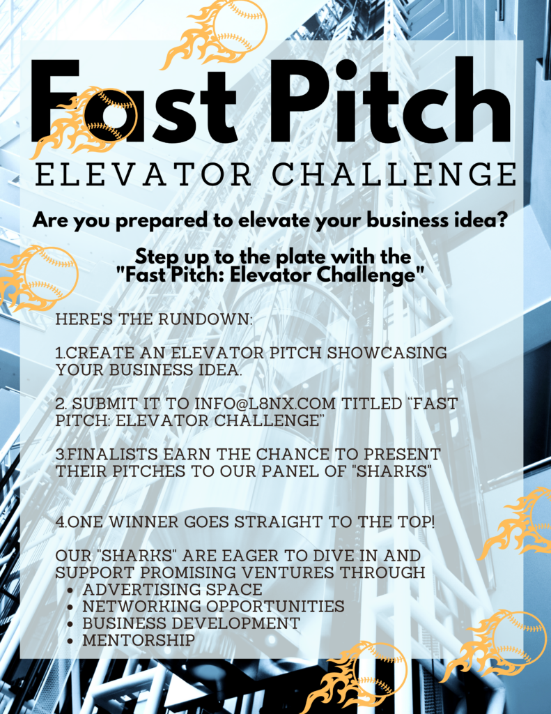 Fast Pitch: Elevator Challenge - L8NX
